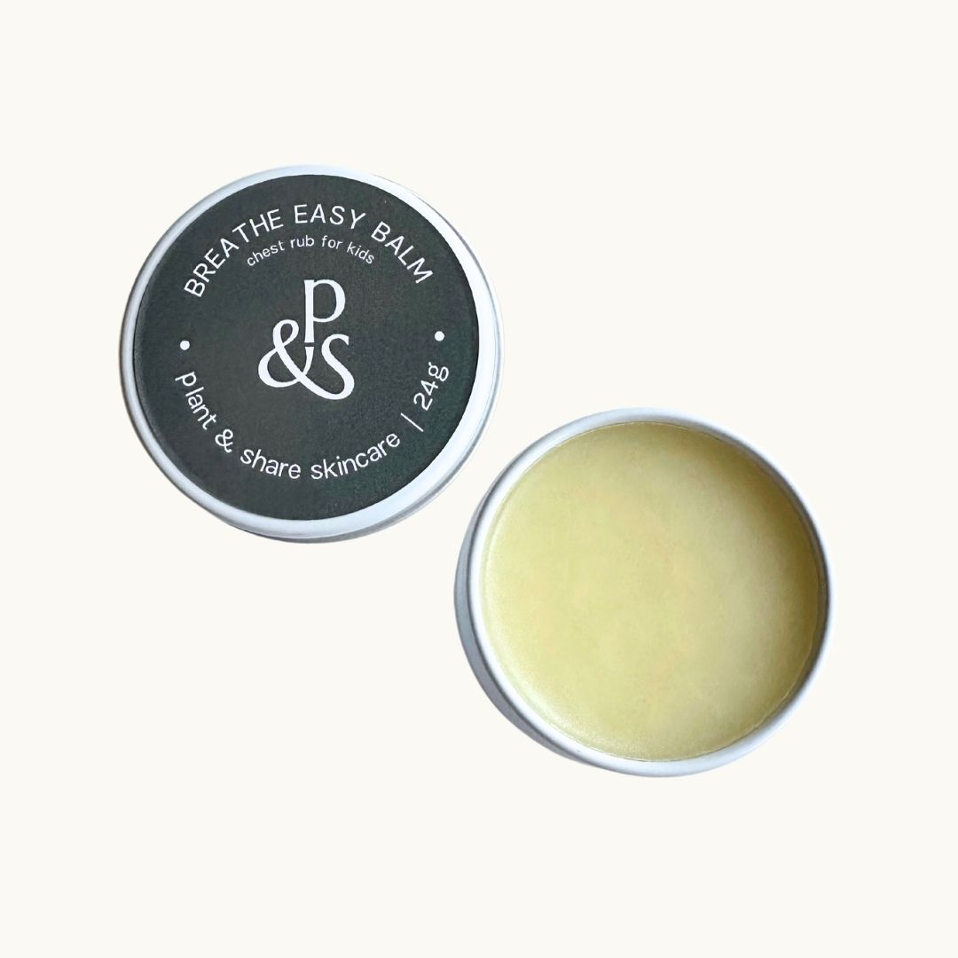 Breathe Easy Balm - Chest Rub for 2 yrs+ - Plant and Share