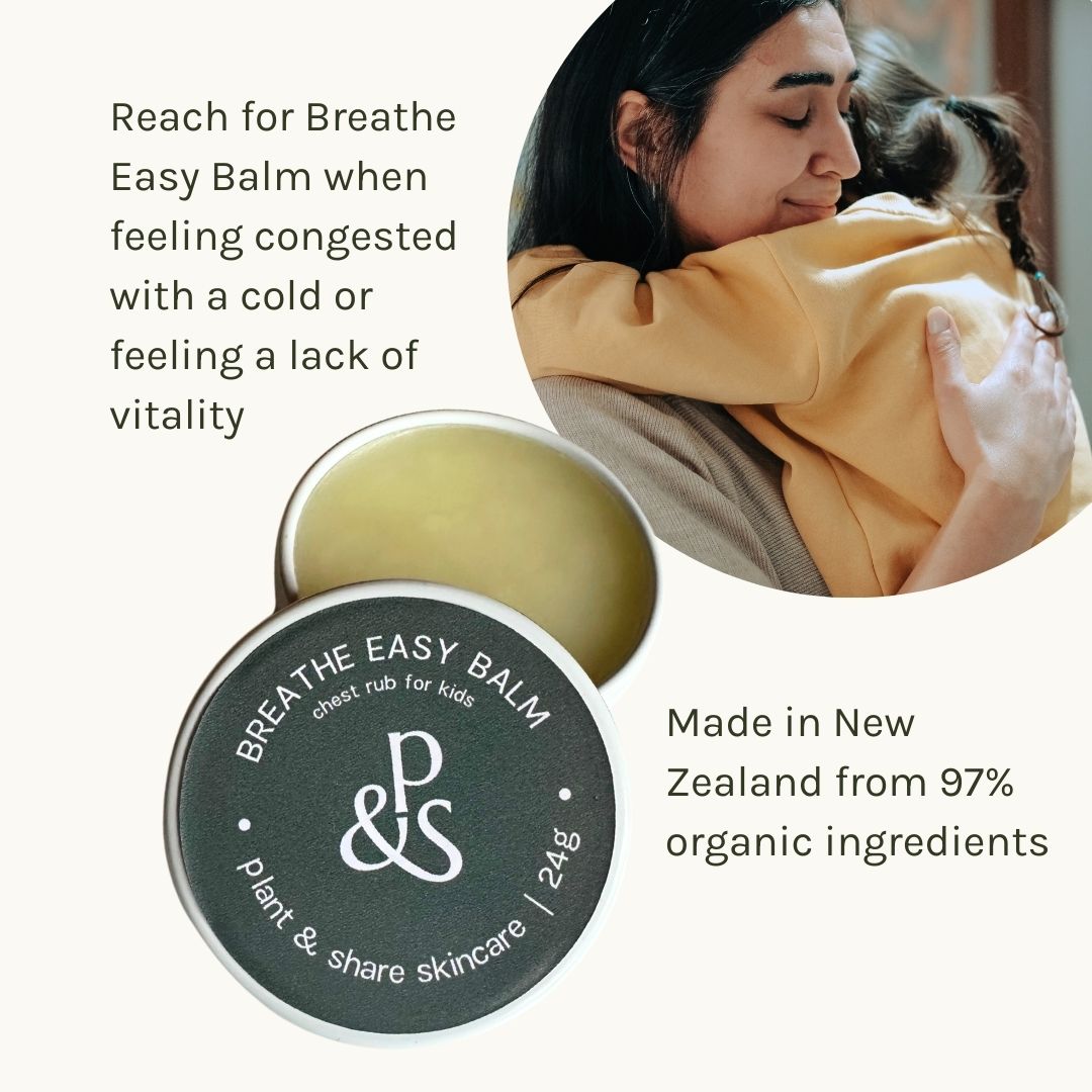 Breathe Easy Balm - Chest Rub for 2 yrs+ - Plant and Share